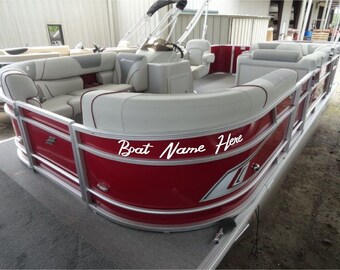 Boat License Registration Number Decals Jet Ski or Boat - Etsy