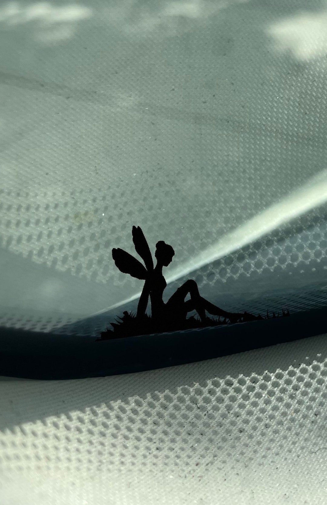 Tiny Fairy Car Sticker - Enchanting Vinyl Sticker - Whimsical Vinyl ...