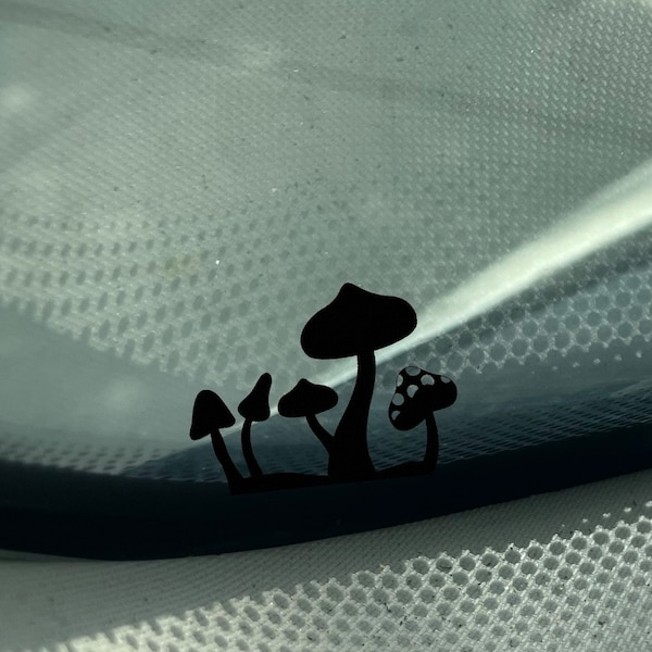 Mushroom Forest Car Decal - Etsy