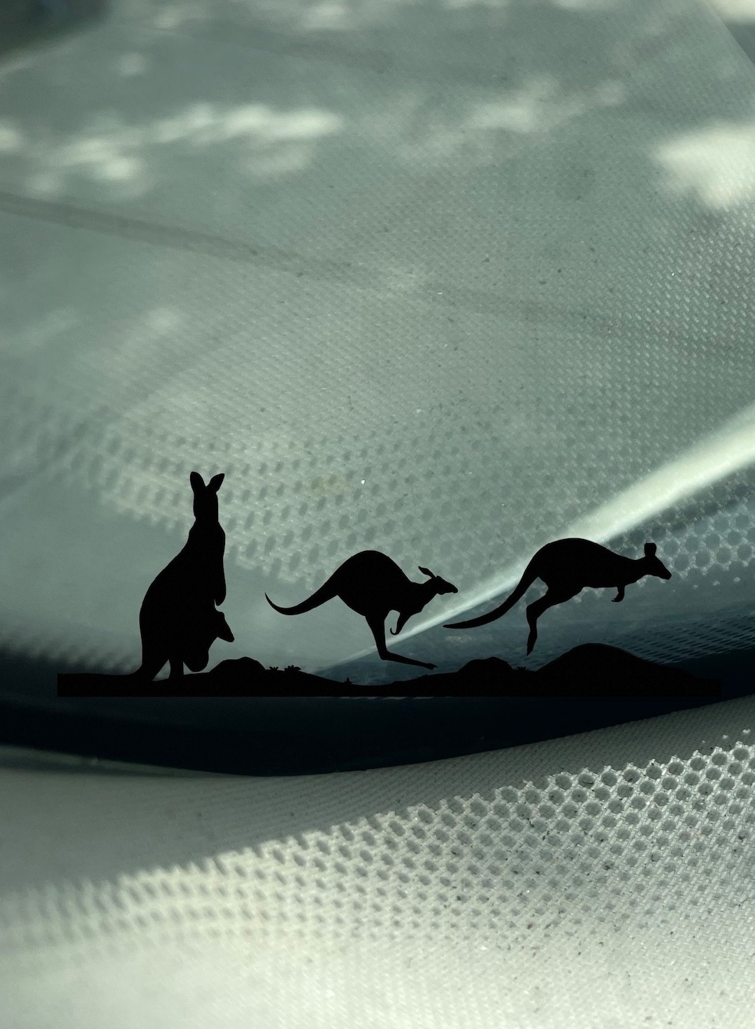 Kangaroo Family Car Decal: Australian Wildlife Vinyl Sticker - Etsy
