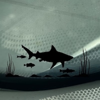 Shark Decal - Etsy