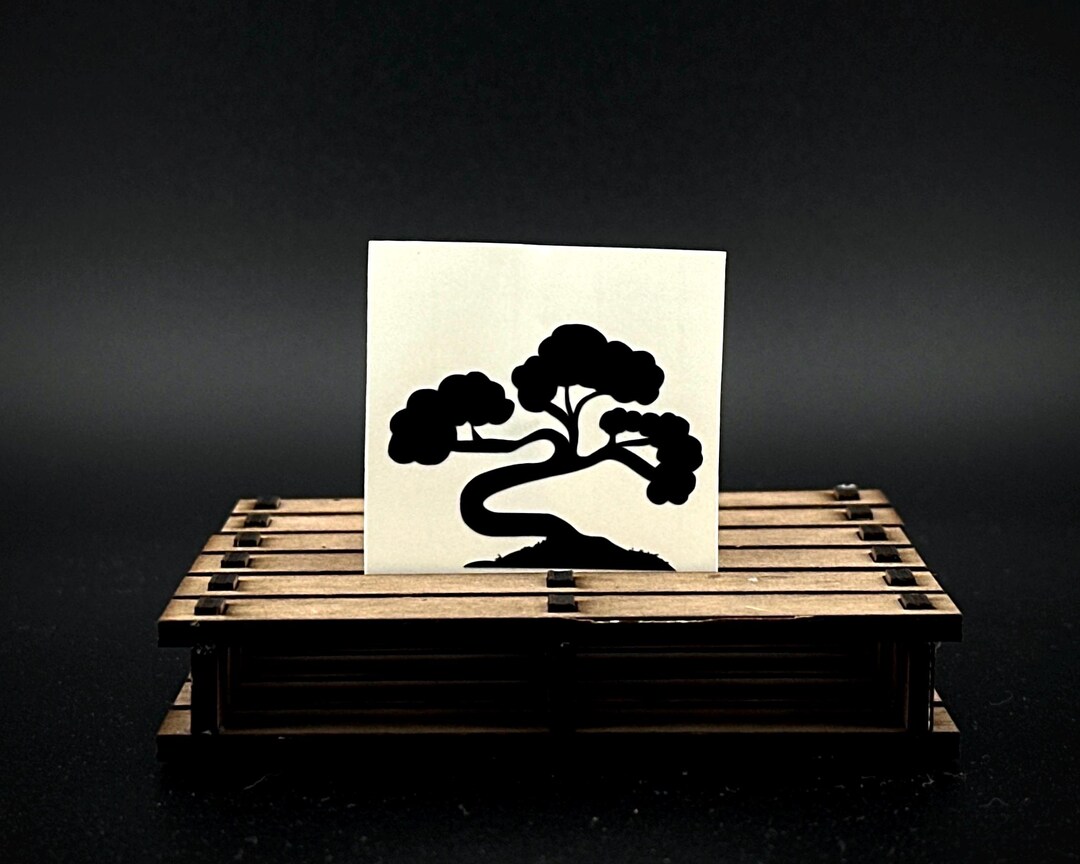 Serenity Sprouts Tiny Bonsai Tree Easter Egg Decal for a Tranquil ...