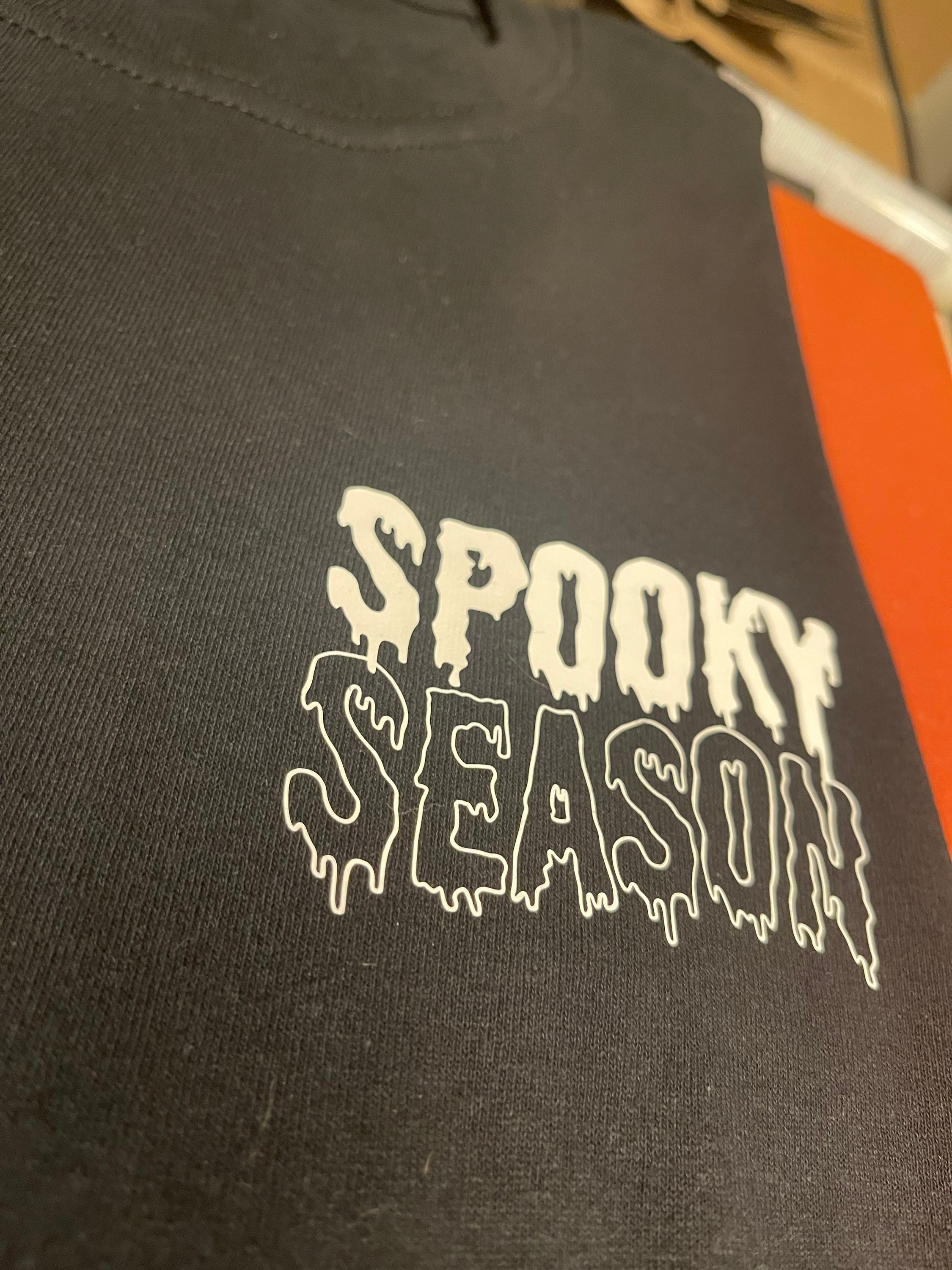 Spooky Season Halloween Heat Transfer iron on Vinyl / Halloween iron on ...