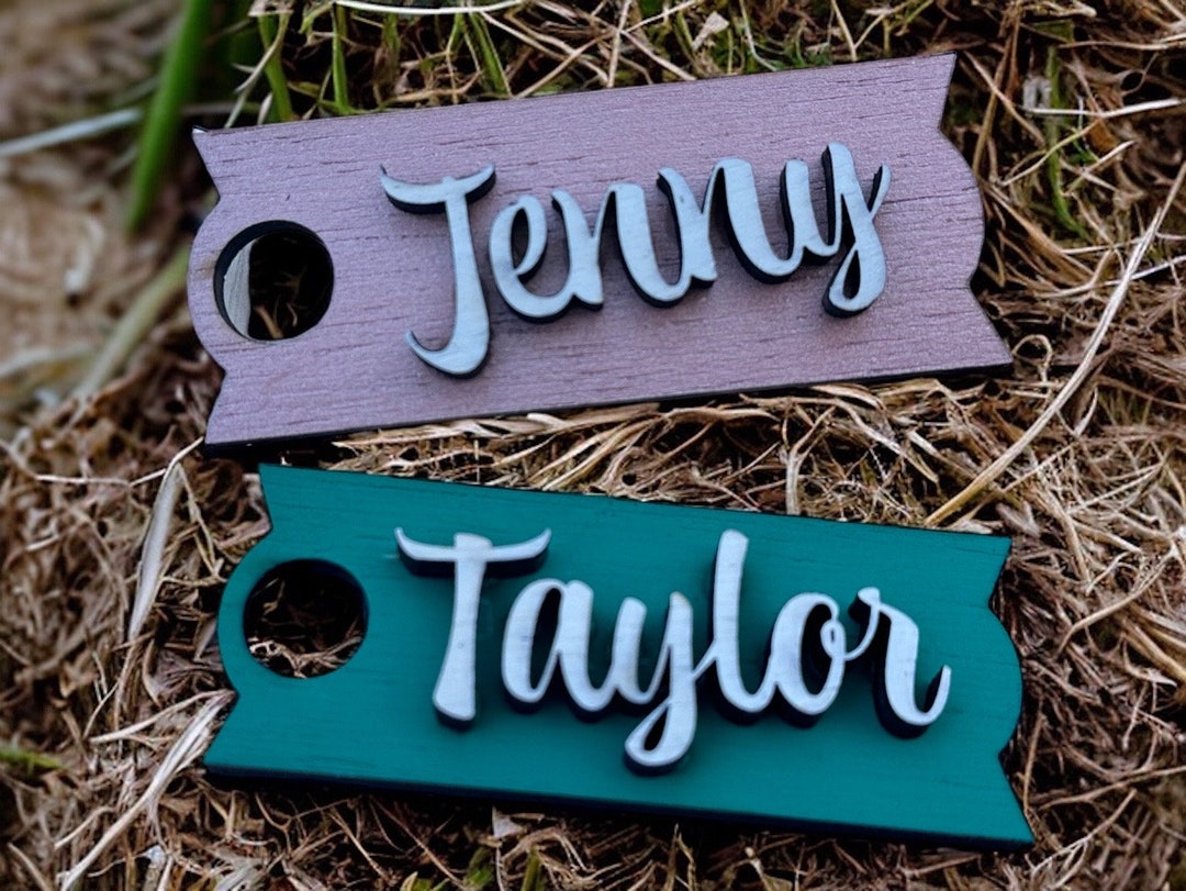 40oz Stanley Lid Name Plate, Personalized Tumbler Straw Plate, Custom ...