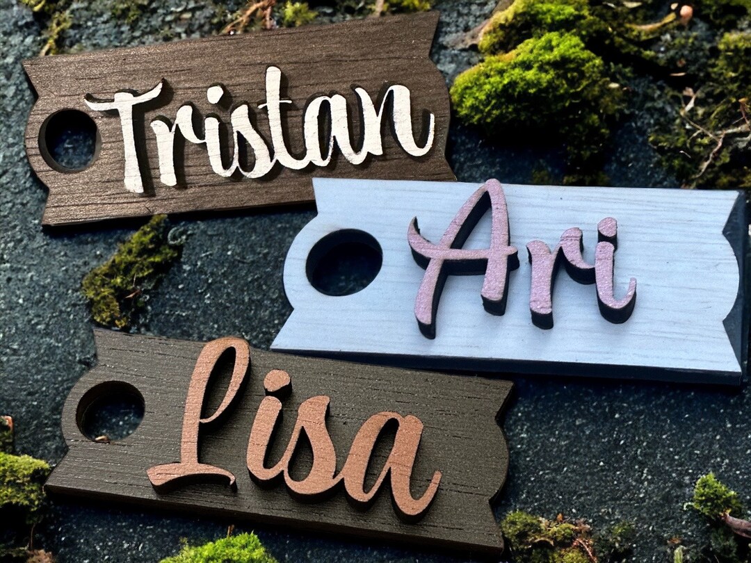 40oz/30oz Tumbler Personalized Name Tag | Personalized Name Tag for ...