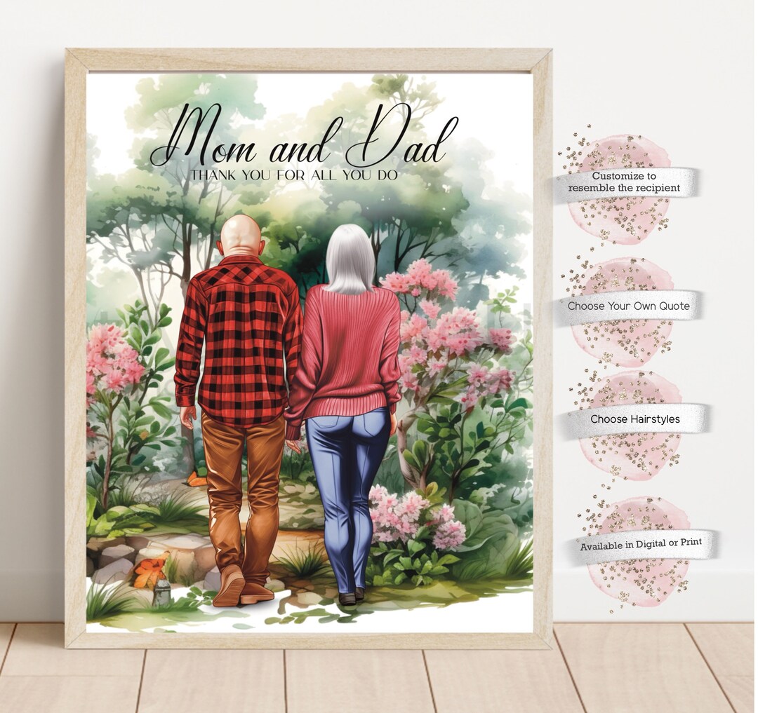 Gift for Grandparents, Gift for Nana & Papa, Mom and Dad, Grandma and ...