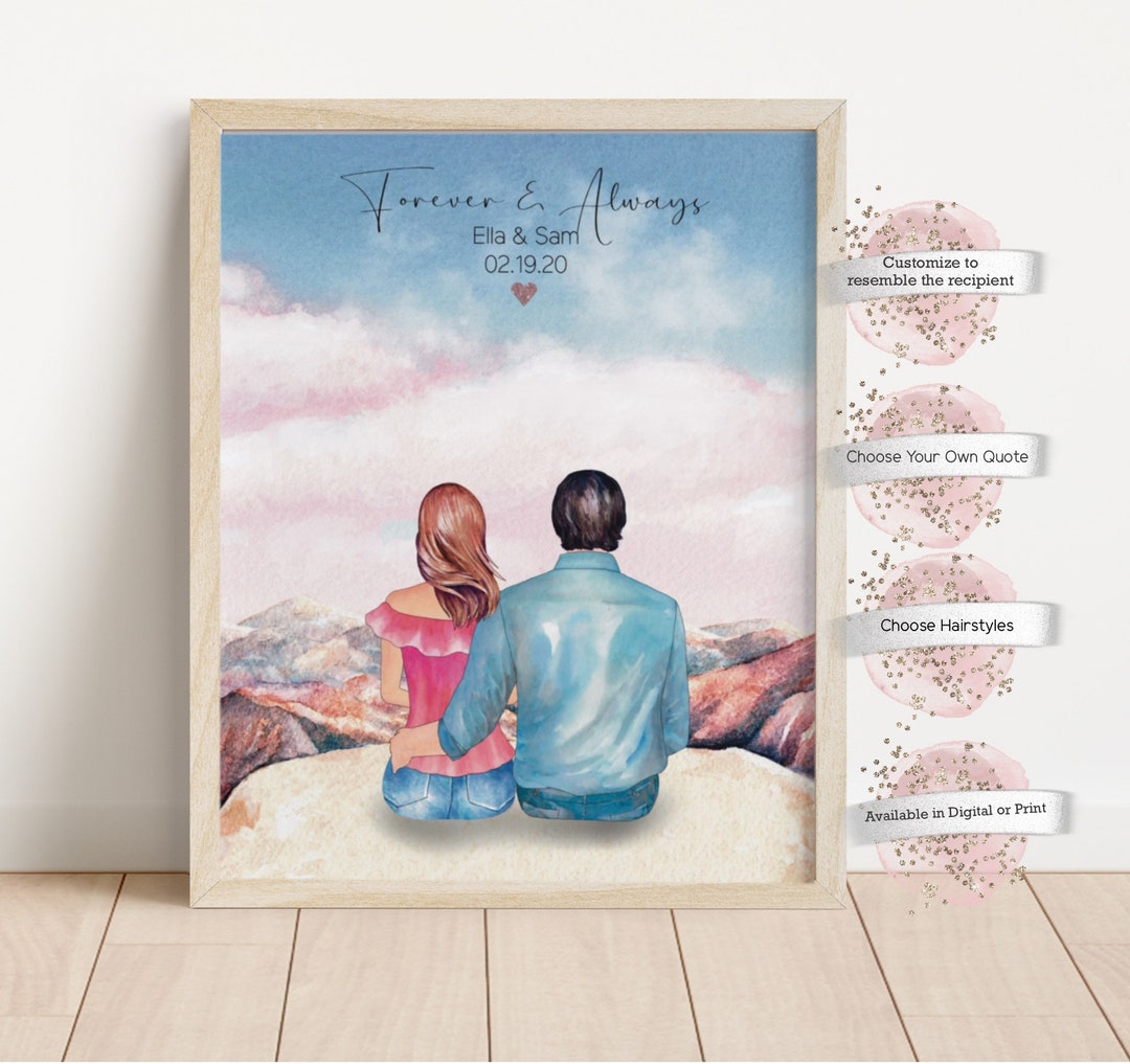 Personalized Gift for Couples, Gift for Her, Gift for Him, Couple ...