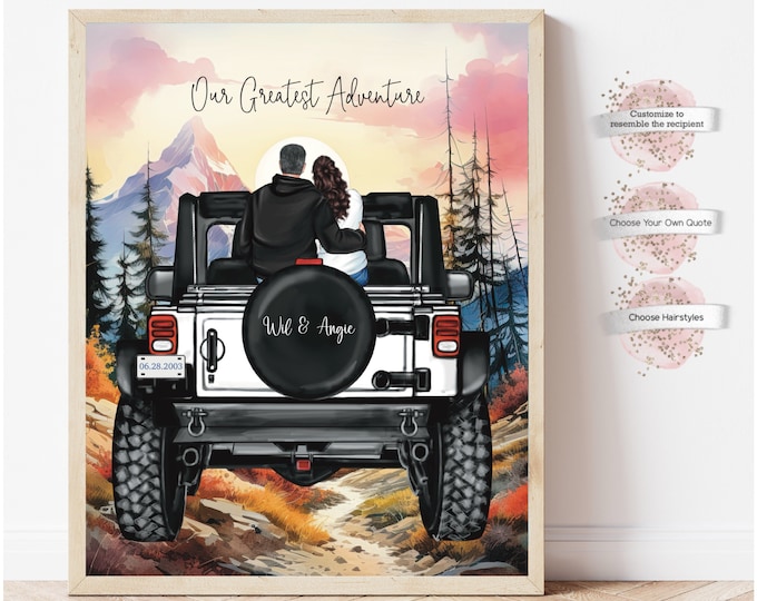 Good Luck Jeep Card - Etsy