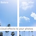 Cloud Photoshop Brushes - Photoshop Brush Set - Cloud Brush Set - Sky ...