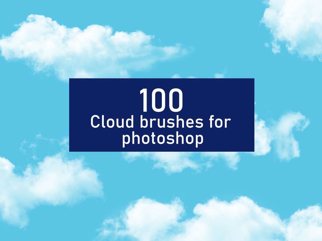 Cloud Photoshop Brushes - Photoshop Brush Set - Cloud Brush Set - Sky ...
