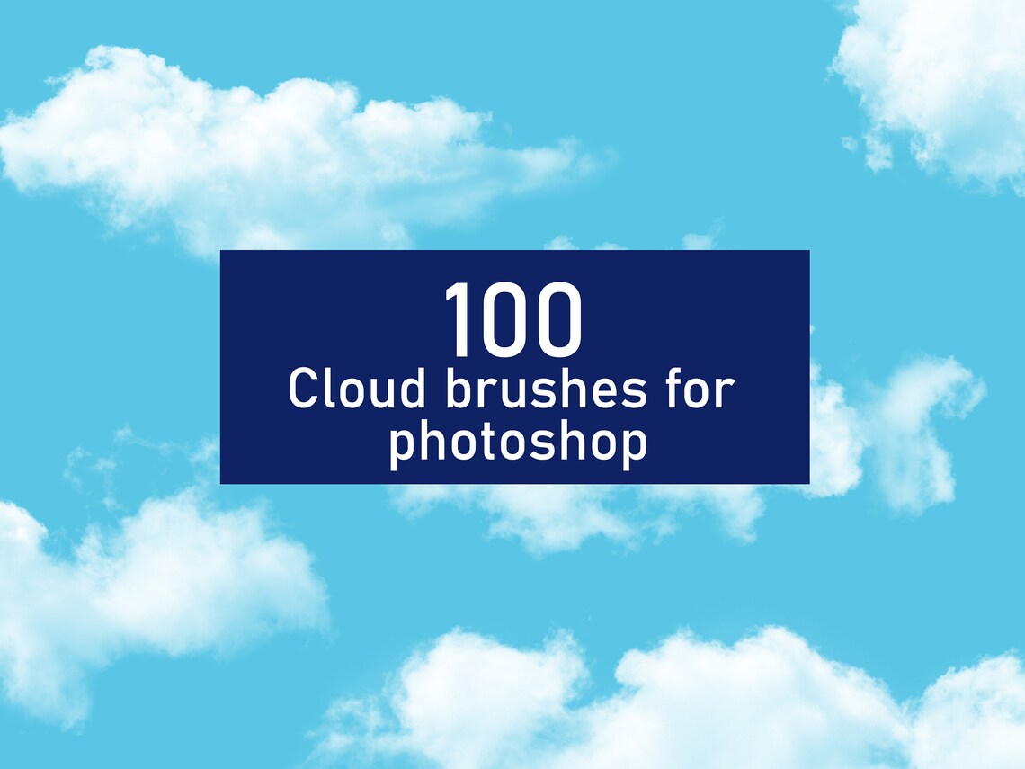 Cloud Photoshop Brushes Photoshop Brush Set Cloud Brush Set Sky Brushes ...