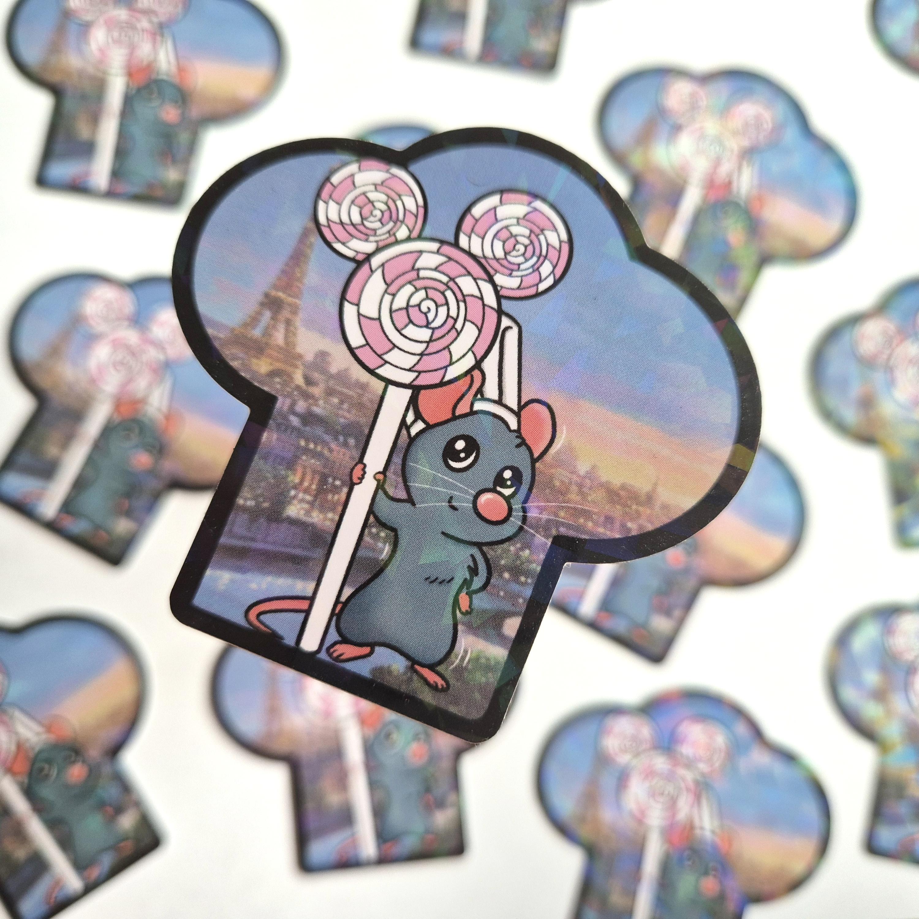 Ratatouille Sticker - Disney Vinyl Sticker - Chez Remy Sticker - Chef ...