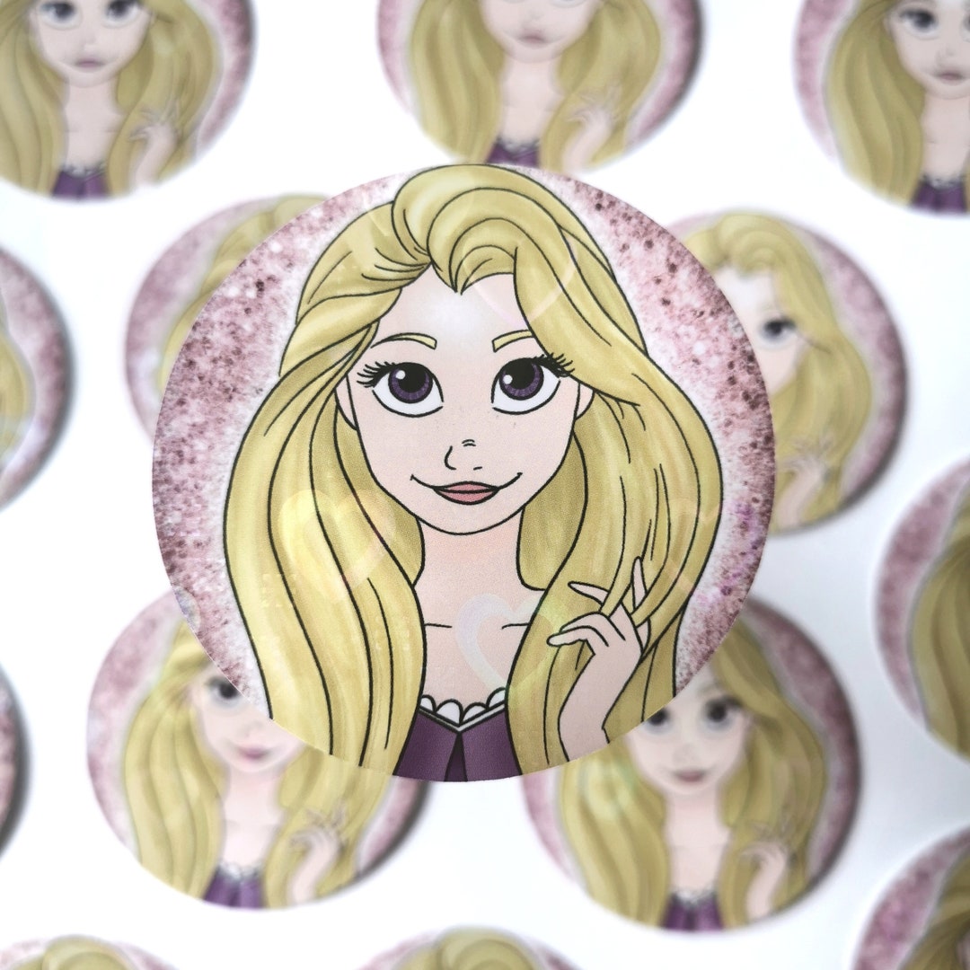 Tangled Sticker Kawaii Vinyl Disney Sticker Disney Princess Sticker ...