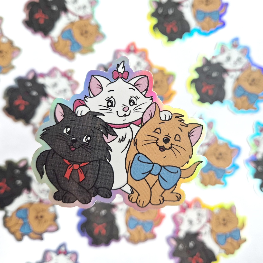 Aristocats Sticker - Cute Disney Sticker - Disney Cats - Marie ...