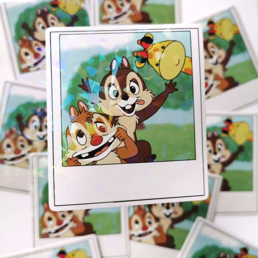 Chip and Dale Sticker - 3" Disney Vinyl Sticker - Animal Kingdom - Cute ...