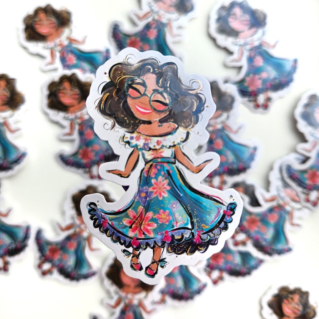 Encanto Sticker Disney Vinyl Sticker Cute Mirabelle Sticker Cute Family ...