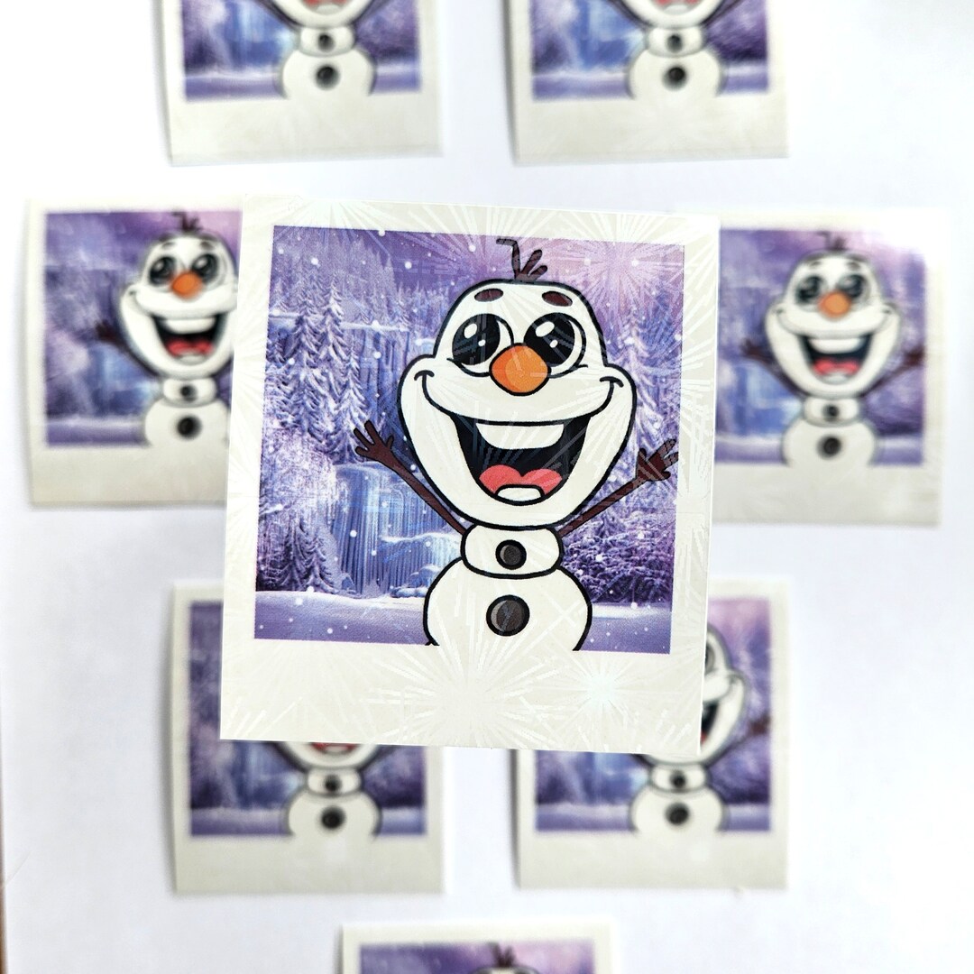 Olaf Sticker Frozen Sticker Disney Park Vinyl Sticker Cute Olaf ...