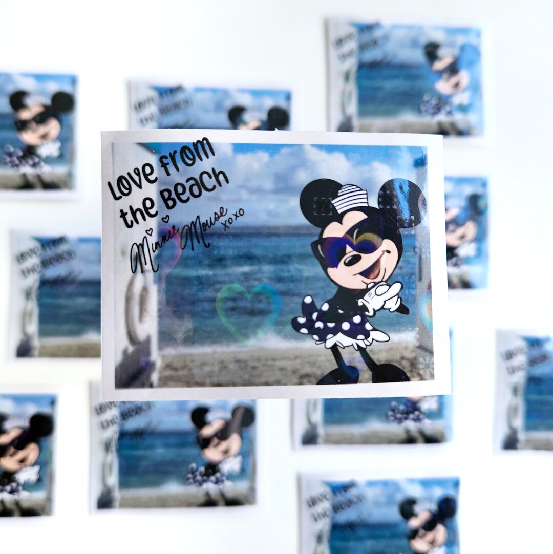 Minnie Mouse Sticker Cute Disney Sticker Mickey and Minnie Sticker ...