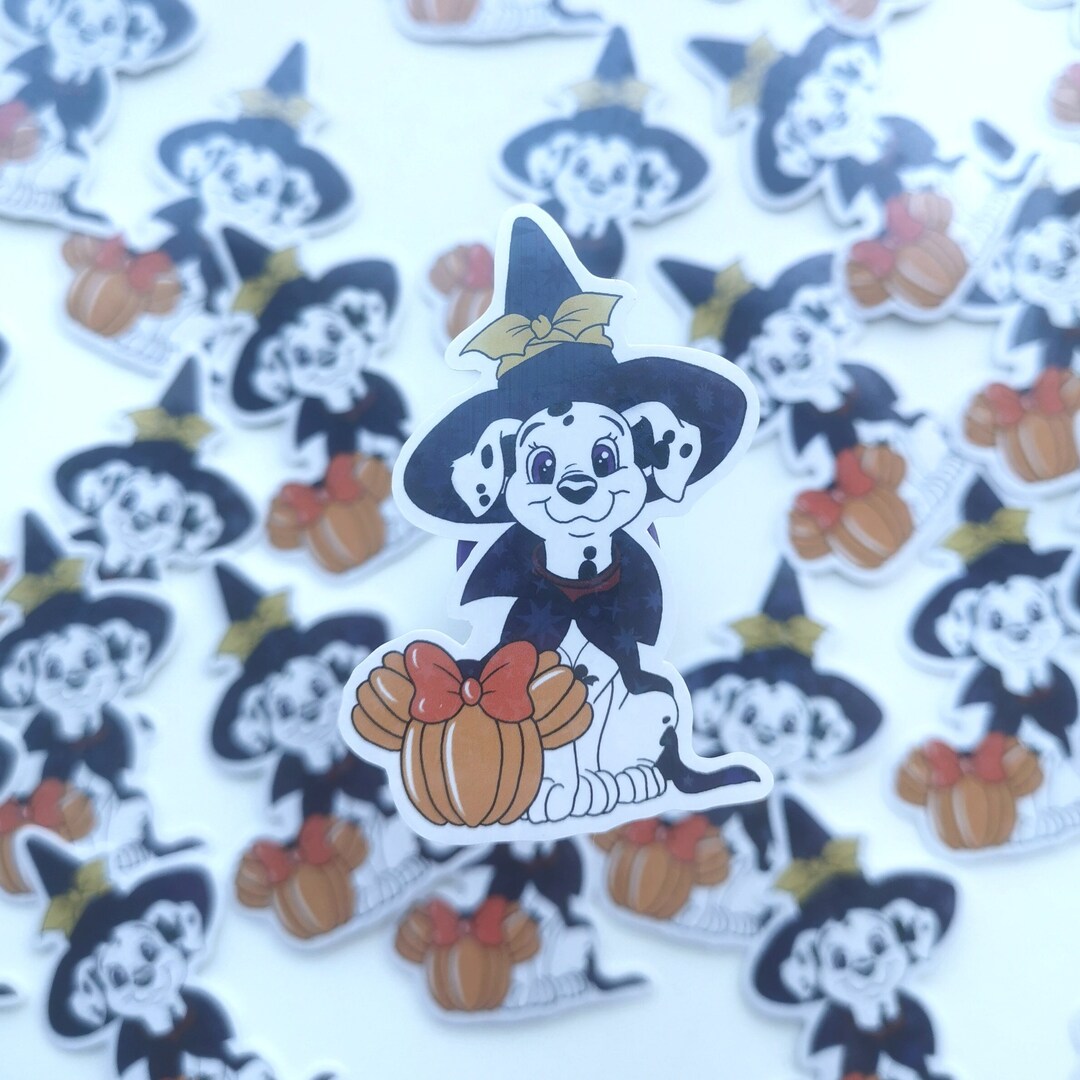 101 Dalmatians Sticker Disney Dog Vinyl Sticker Disney - Etsy