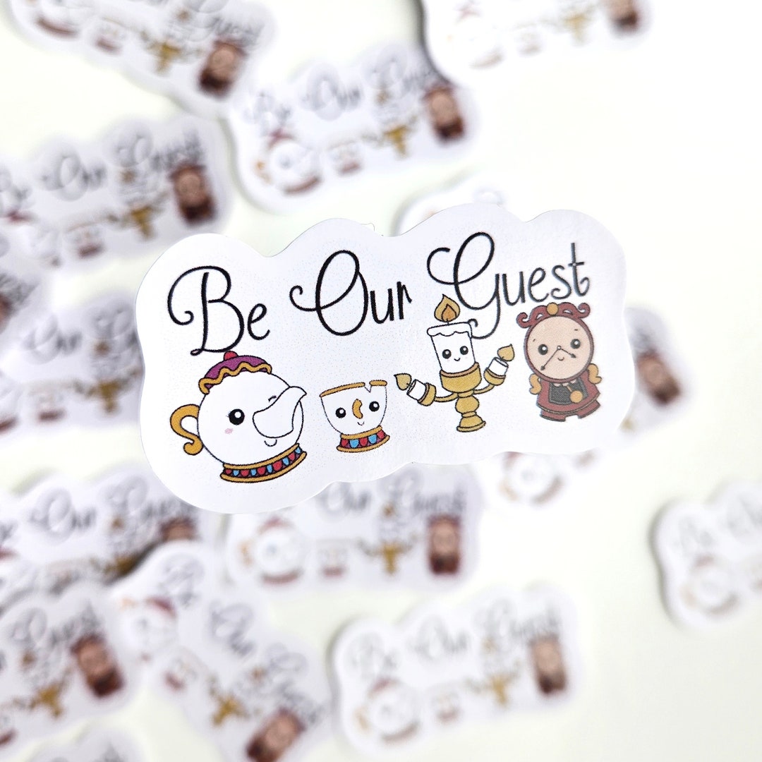 Beauty and the Beast Decal Disney Vinyl Decal - Etsy