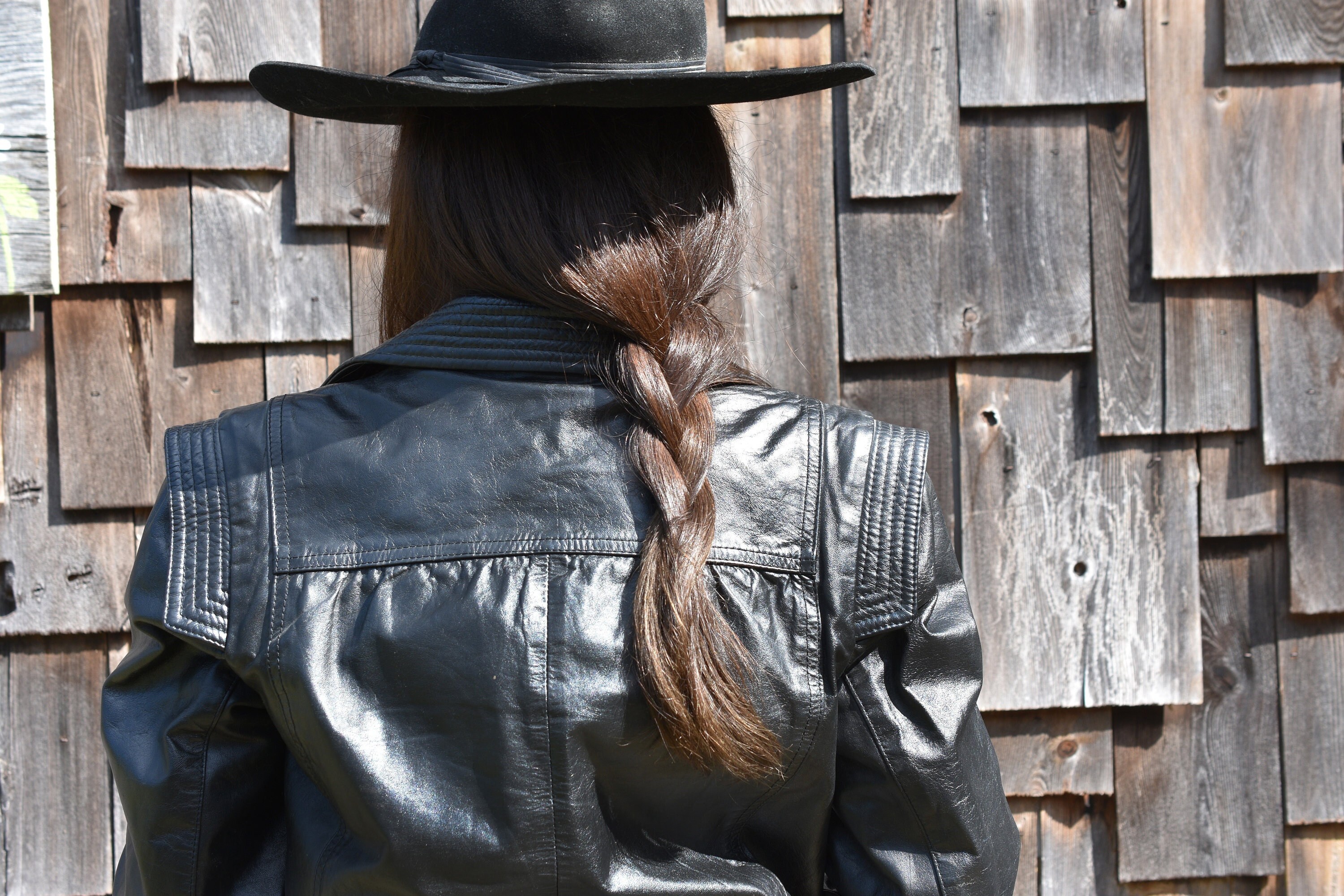 Vintage Genuine Leather Aviator Jacket - Etsy