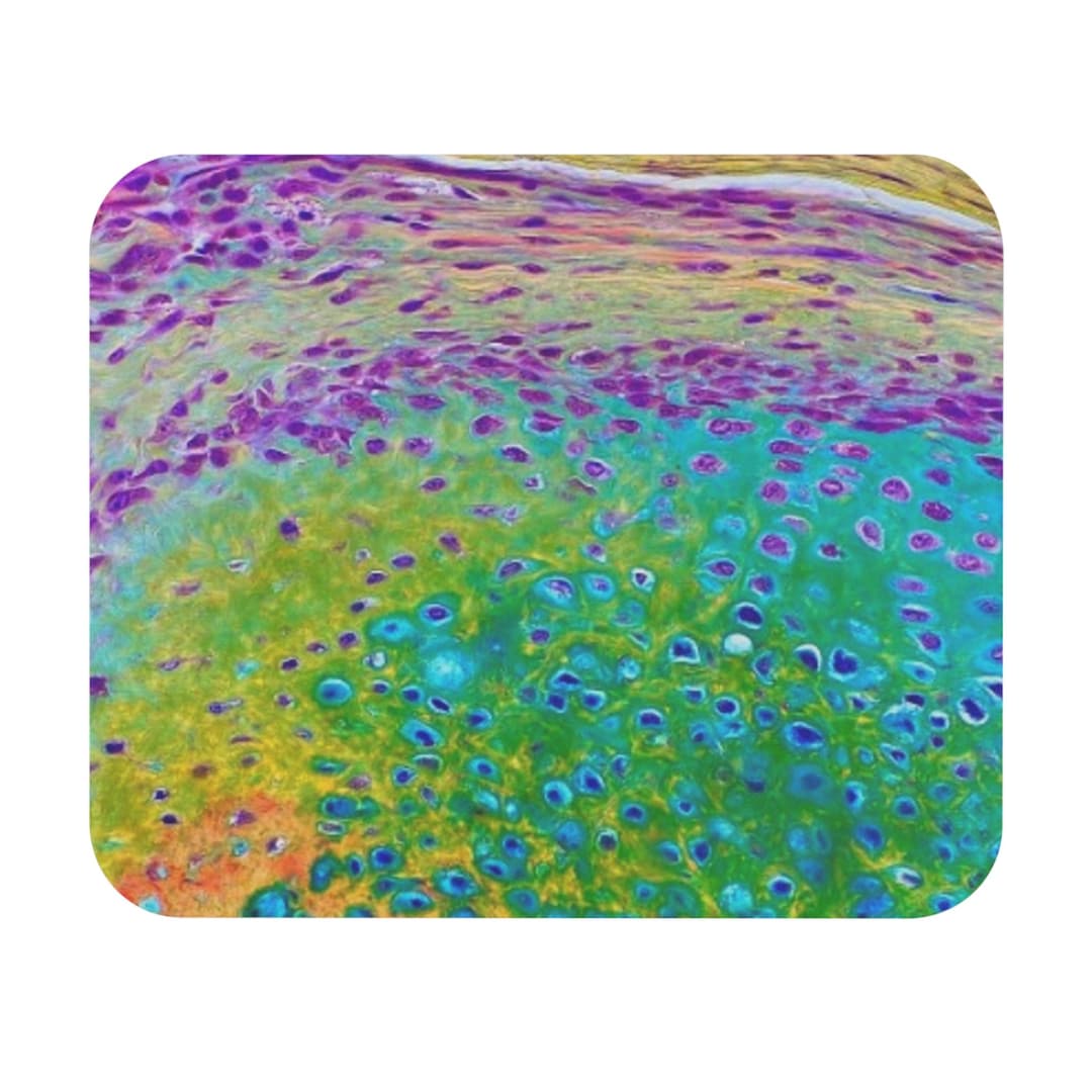 Movat Pentachrome Mousepad: Histology Stain, Medical Office Decor - Etsy