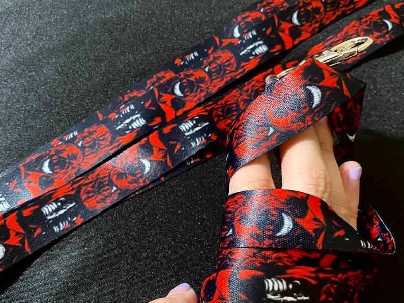 Creepy FLOATING LIMBS Lanyard 90cm Long Badge Holder - Etsy