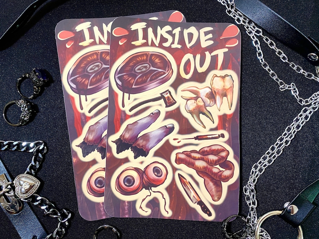 Gore INSIDE OUT Sticker Sheet 4x6 in Vinyl Waterproof Matte Sticker ...