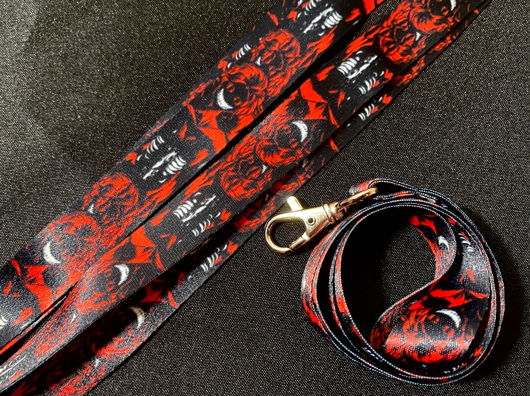 Creepy FLOATING LIMBS Lanyard 90cm Long Badge Holder, Keychain Lanyard ...