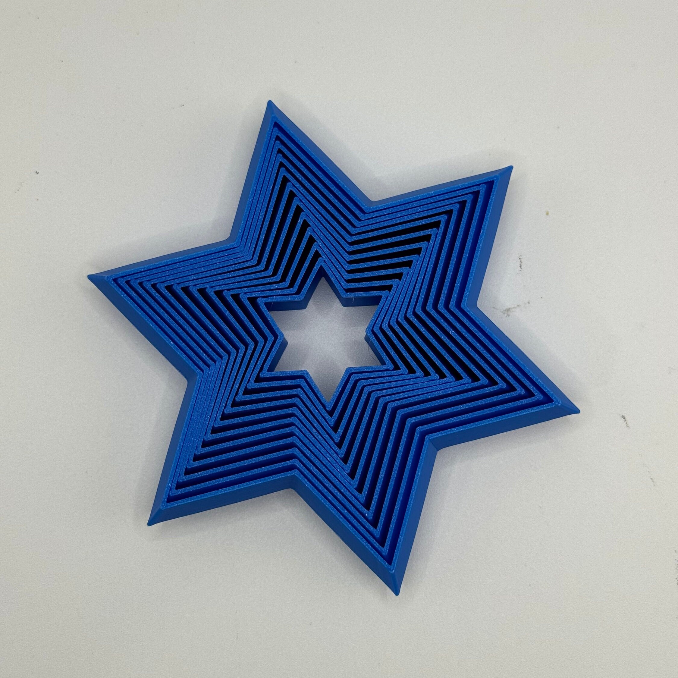 6-pointed Star Fractal Fidget | Stress Relief, Sensory Toy - Etsy