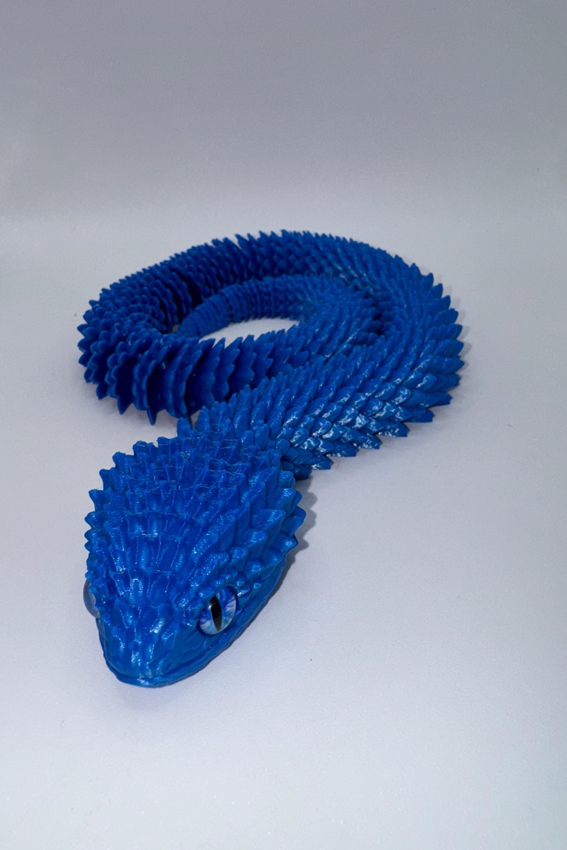 Articulated Viper Snake Fidget Toy – Flexible and Poseable, Realistic ...