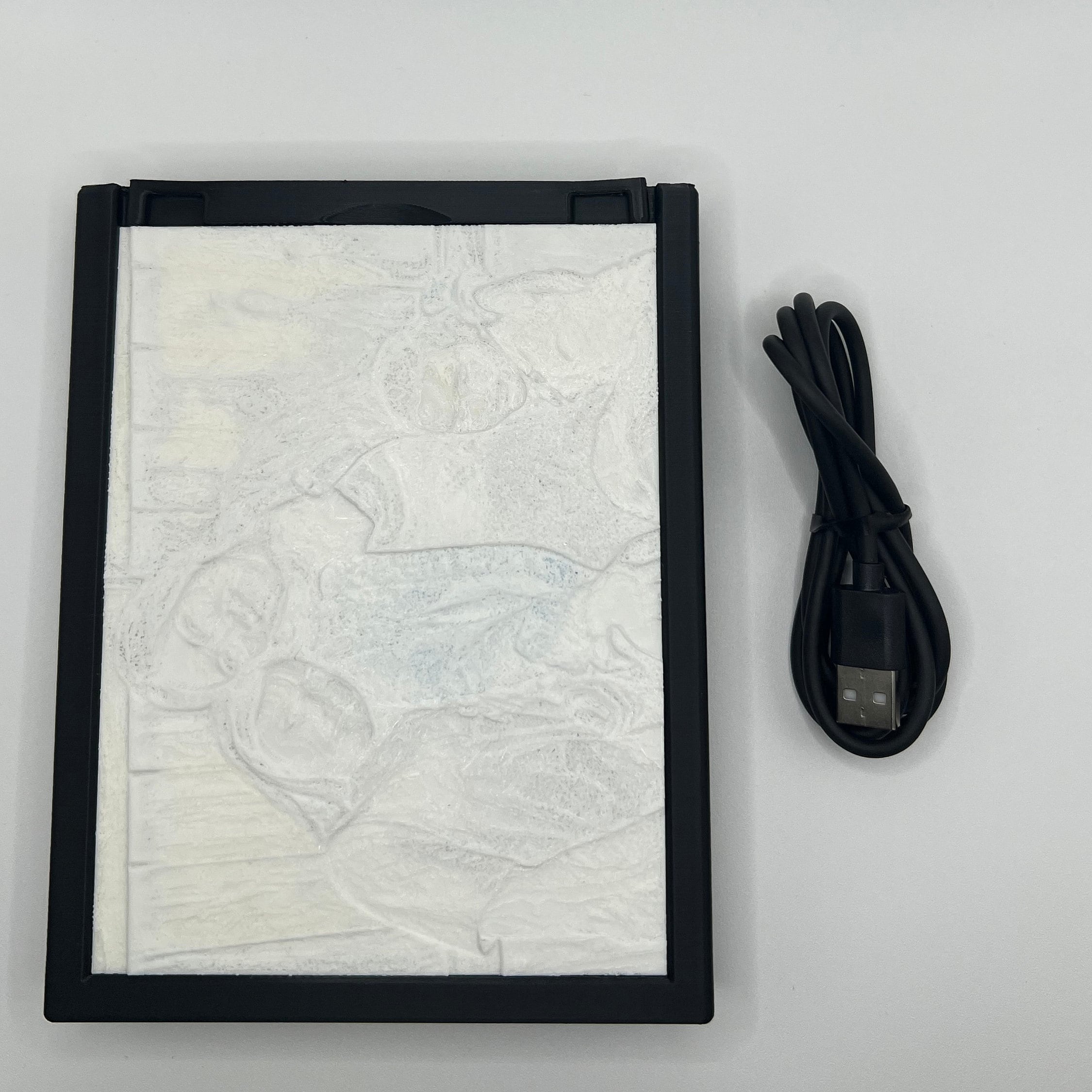 Colored Lithophane With LED Frame - Etsy