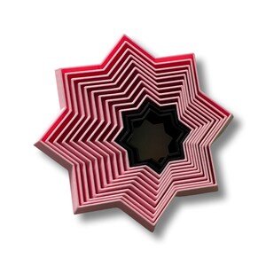 Fractal Fidget Star With Multiple Colors - Etsy