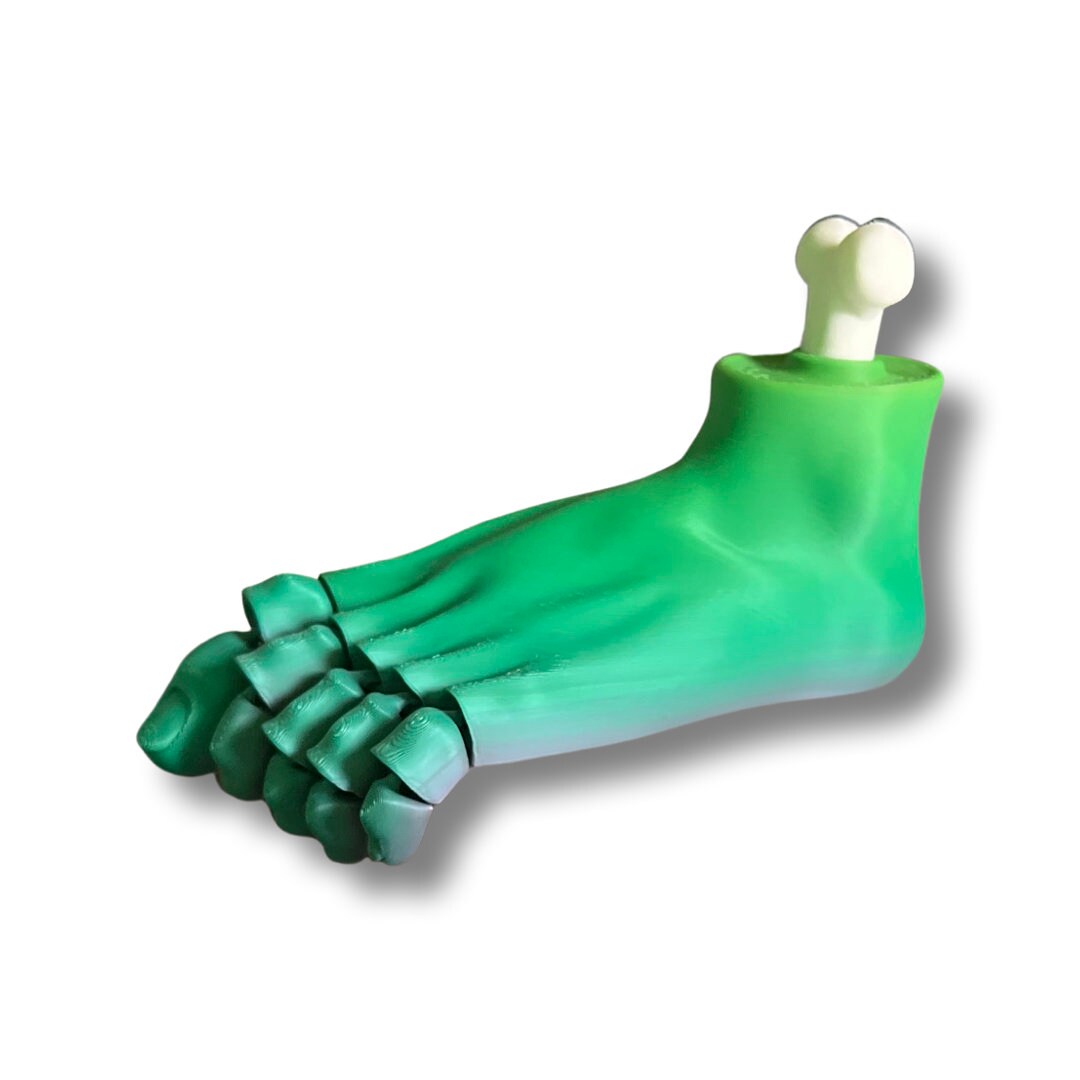 Articulated Zombie Foot - Etsy