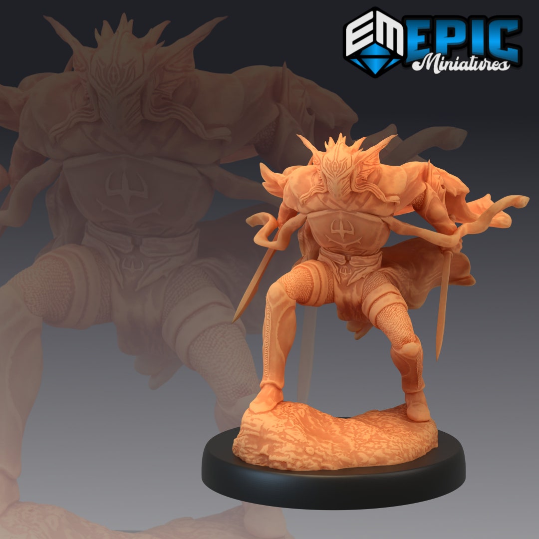 Atlantean Knights Underwater Mayhem Epic Miniatures - Etsy Österreich