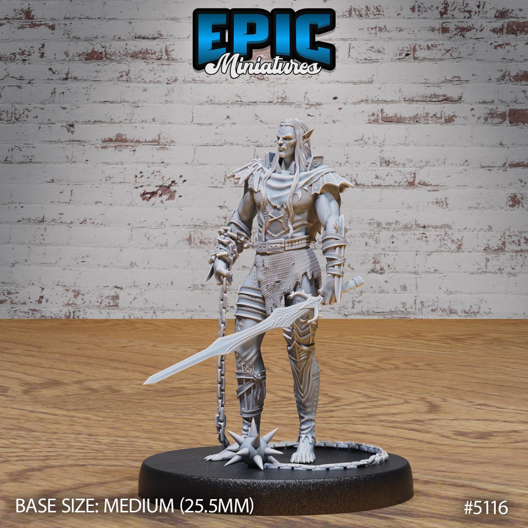 Half-drow Slave Master - Prison Break - Etsy