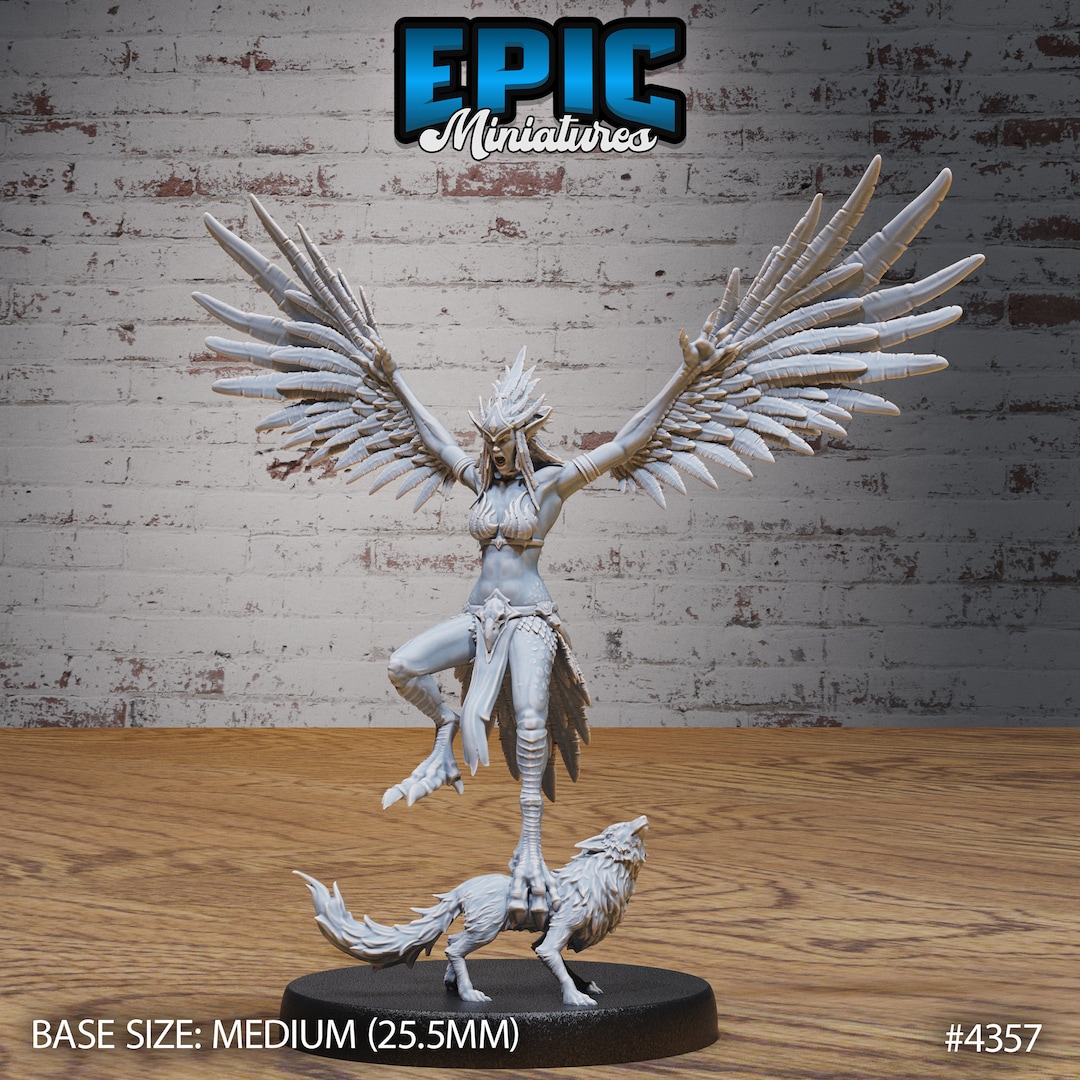 Harpy Classic - Olympian Legends - Epic Miniatures - Etsy