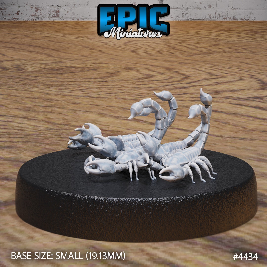 Scorpion Swarm - Serpents Rage - Epic Miniatures - Etsy
