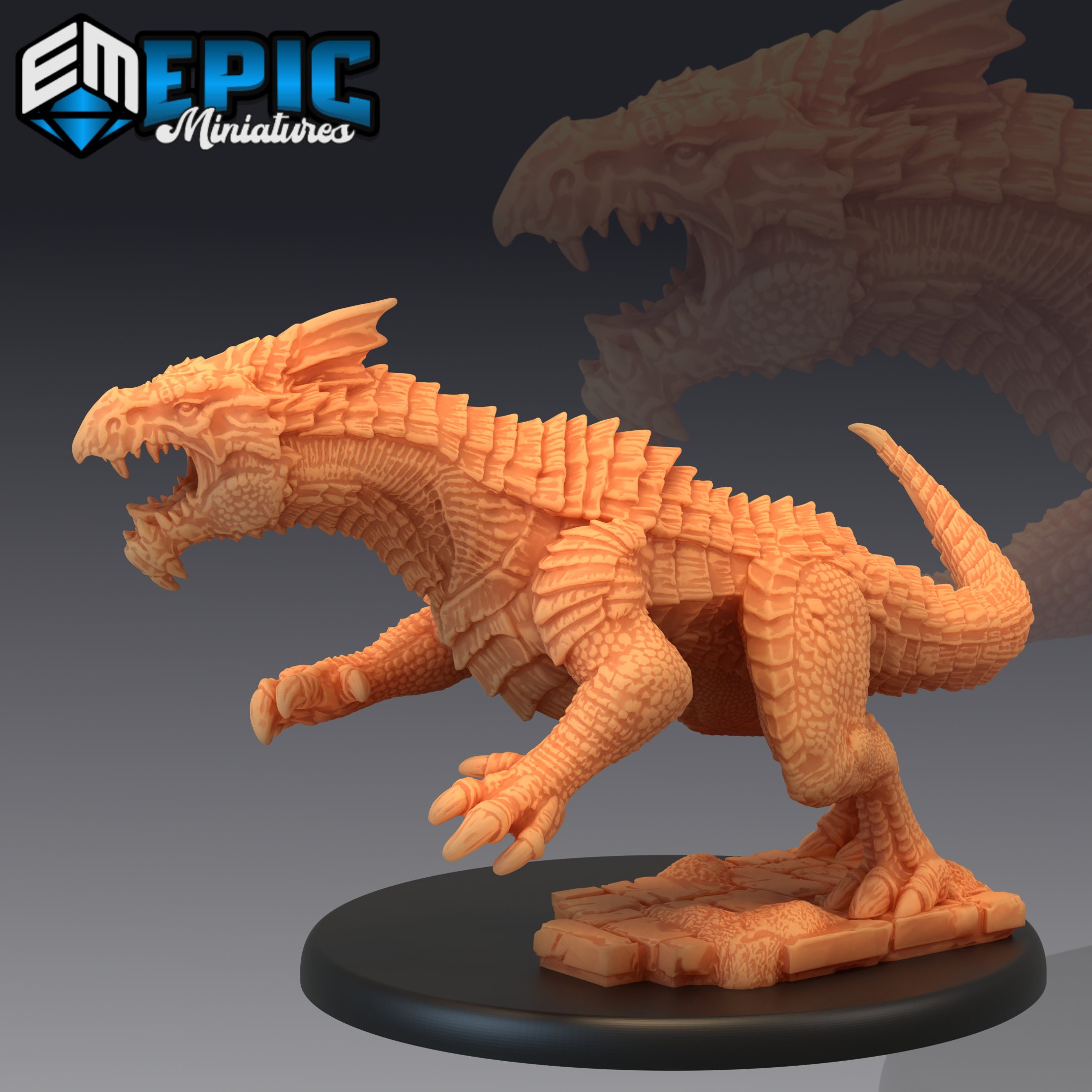 Guard Drakes 3D Printed Epic Miniatures - Etsy