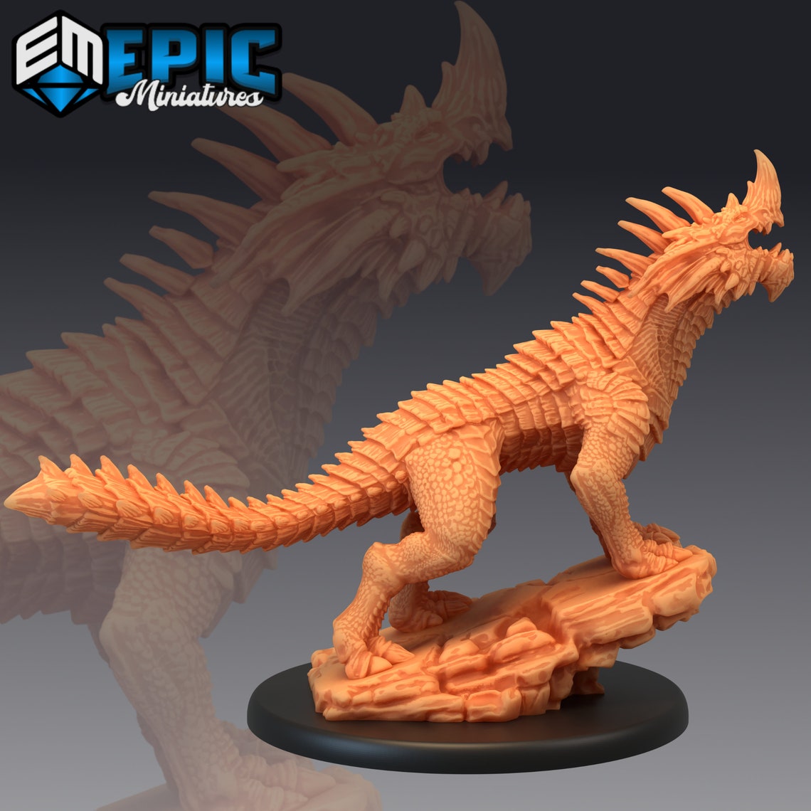 Guard Drakes 3D Printed Epic Miniatures - Etsy