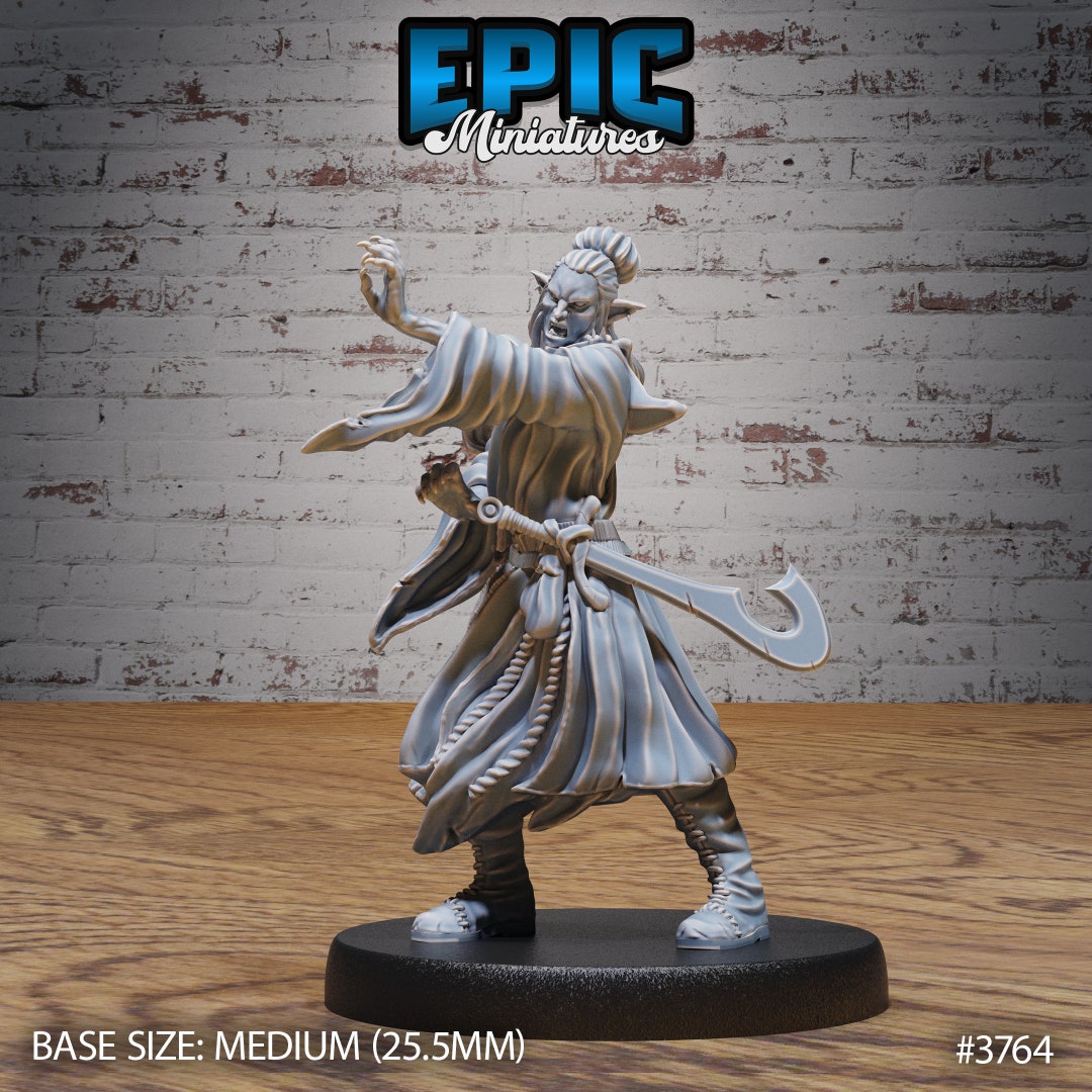 Vampire Jiangshi - Oni Nightmare - Epic Miniatures - Etsy