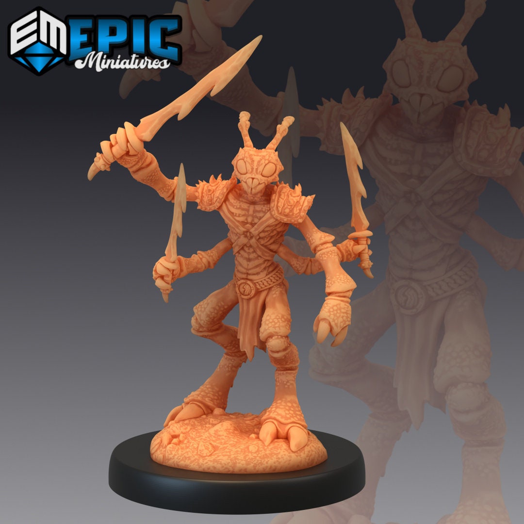 Insectoid Ant Warriors - Caves of Despair - Epic Miniatures - Etsy