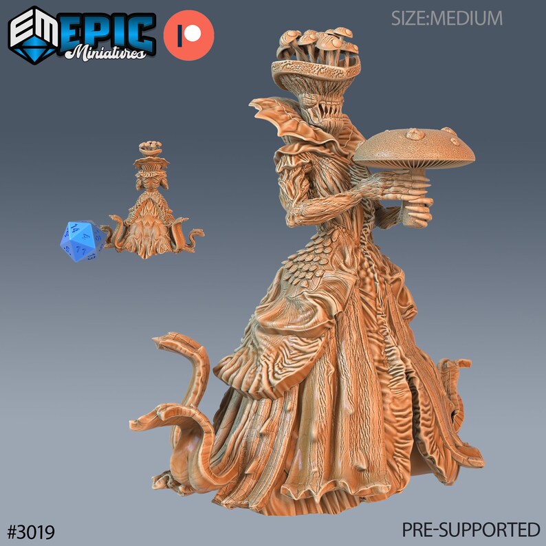 Fungus Queen - Eternal Fungi - Epic Miniatures - Etsy