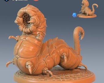 Worm That Walks Worm Walker Miniature for Tabletop Games - Etsy