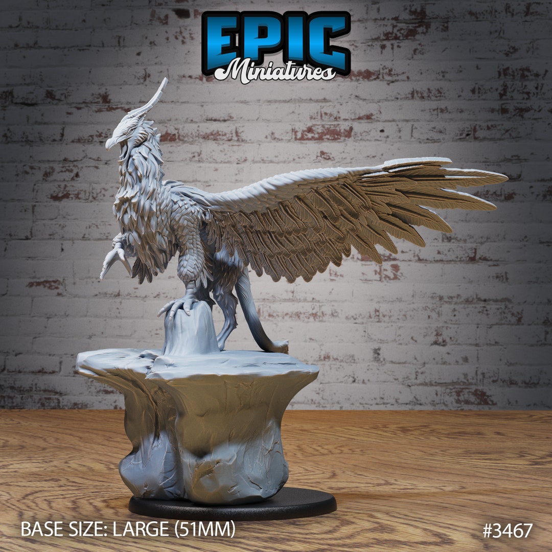 Longbeak Griffin Chivalry Garden Epic Miniatures - Etsy