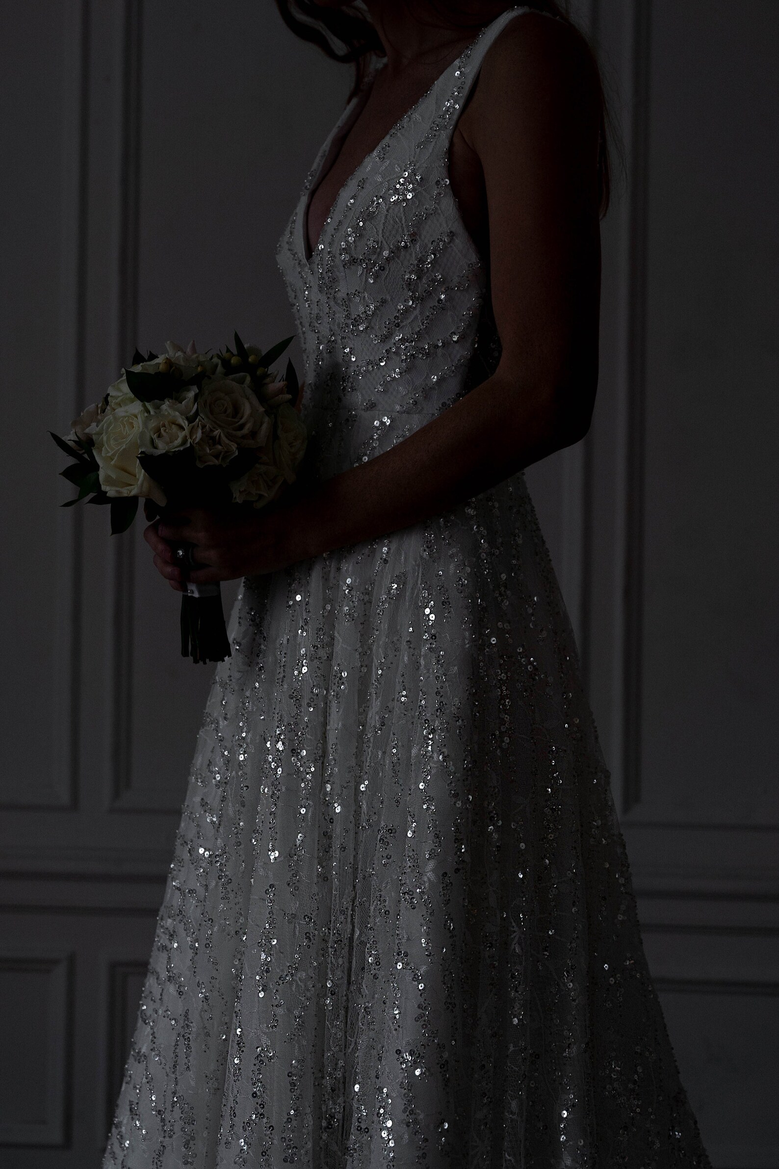 The Alexis Gown - Wedding Dress Bridal Gown A-line Off-white Lace ...