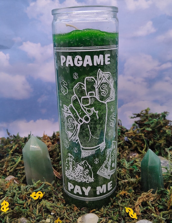 Pay Me 7 Day Candle - Etsy