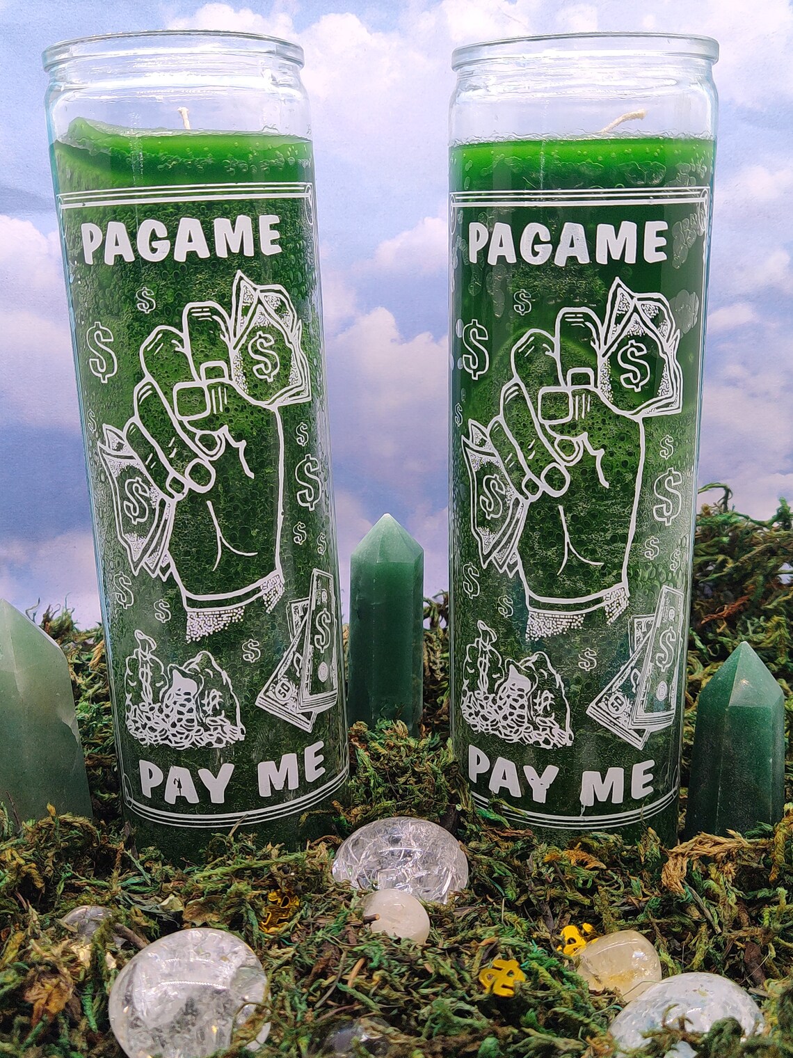 Pay Me 7 Day Candle - Etsy