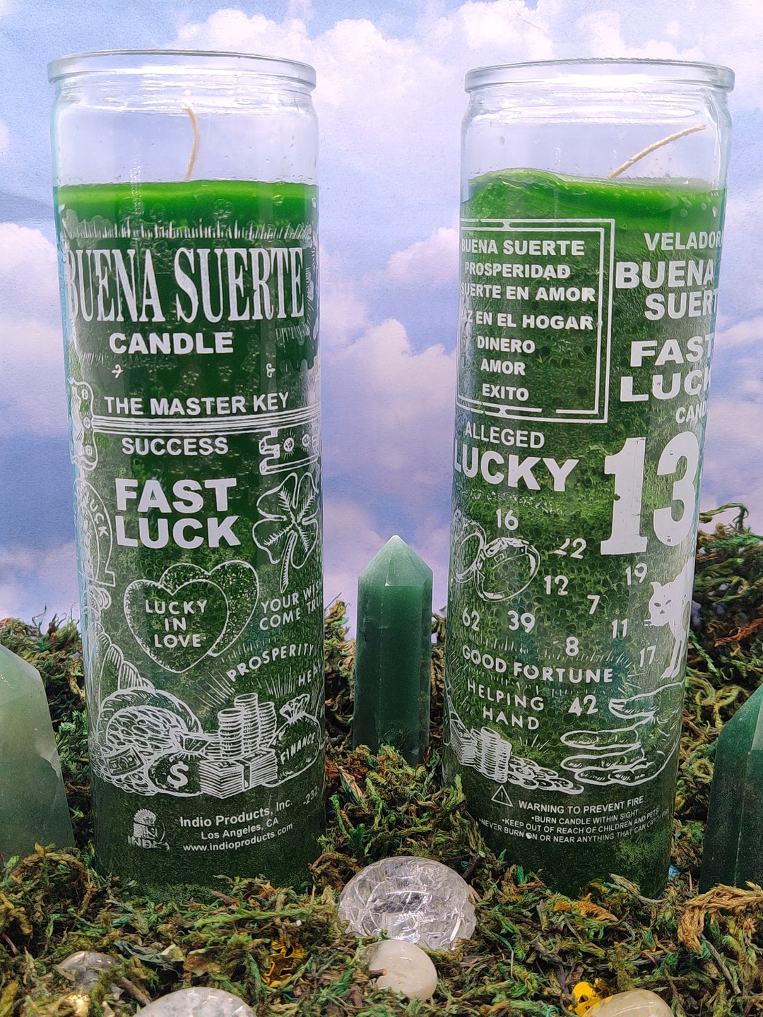 Fast Luck 7 Day Candle - Etsy