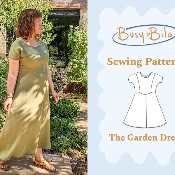 A Line Dress Sewing Pattern - Etsy